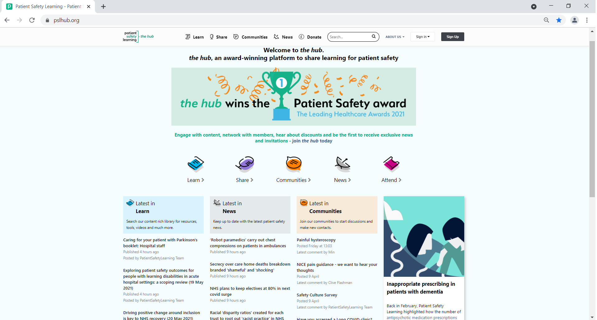 Patient Safety Learning: How digital technology and data can support a ...