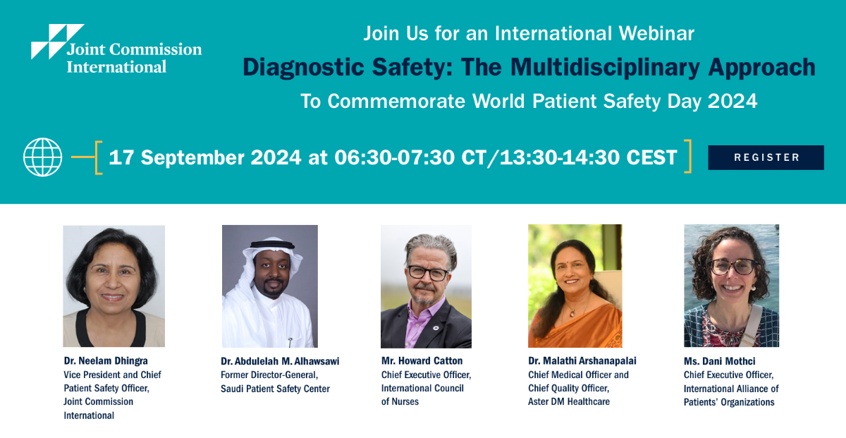 Diagnostic safety: The multidisciplinary approach - Community Calendar ...