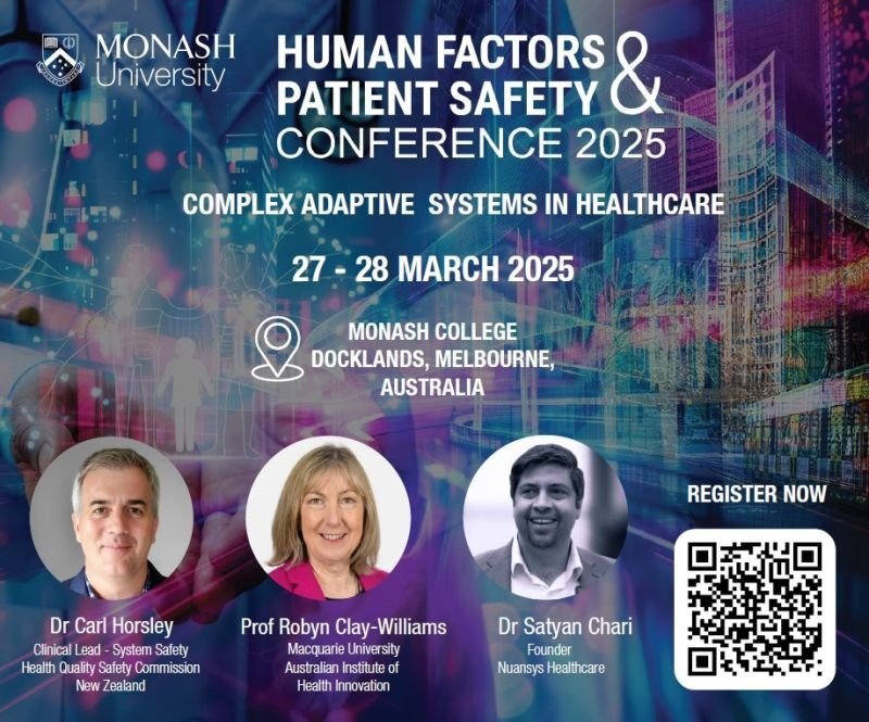 Monash University Human Factors & Patient Safety Conference 2025 ...